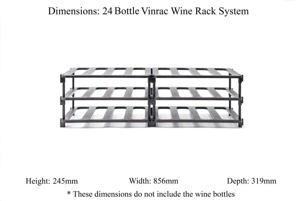 24 Bottle Wine Rack – Vinrac Wine Racks